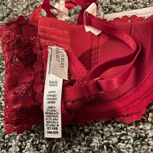 Victoria's Secret | Intimates & Sleepwear | Nwt Victorias Secret Red ...